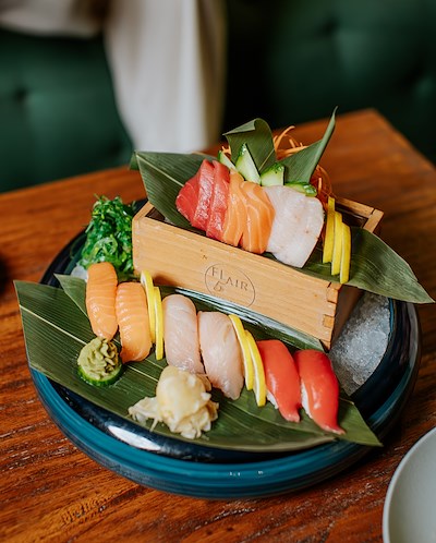 Flair 5 Dubai Menus - Exquisite Cocktails & Nikkei Cuisine